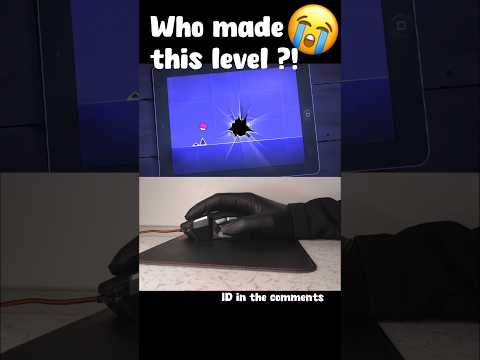 who made this level in geometry dash? 😠#geometrydash