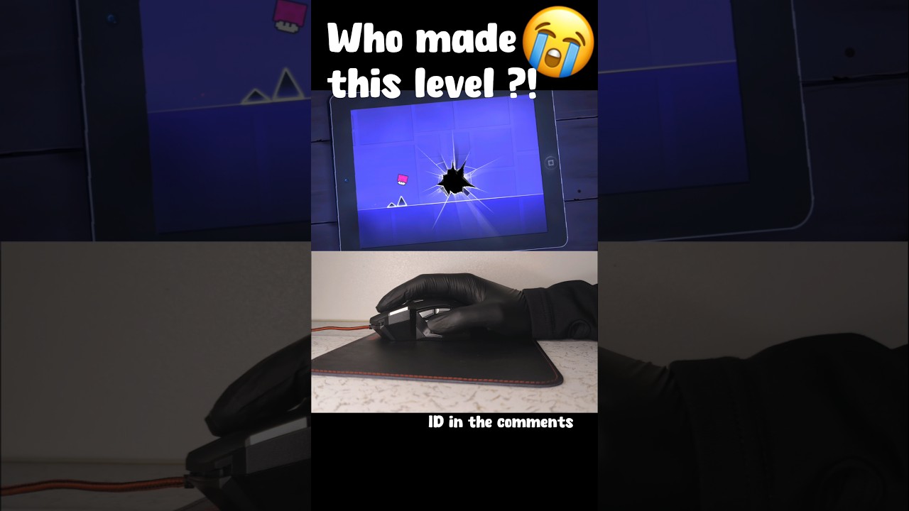 who made this level in geometry dash? 😭 #geometrydash