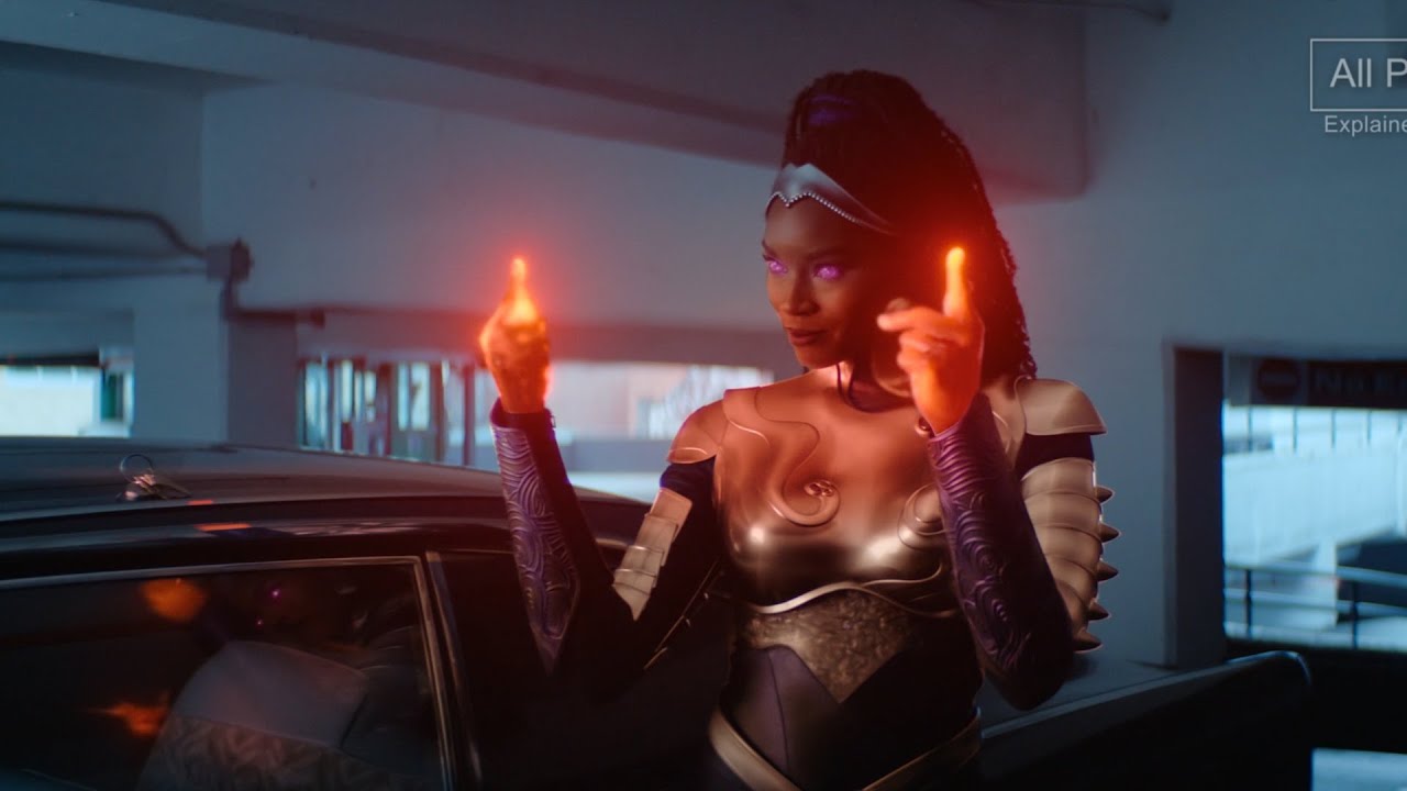 Blackfire- All Powers from Titans (All Seasons)