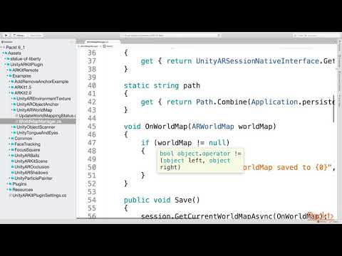 Learn Hands On Augmented Reality for iOS with ARKit 2 0 Introduction to ARKit World Map ...