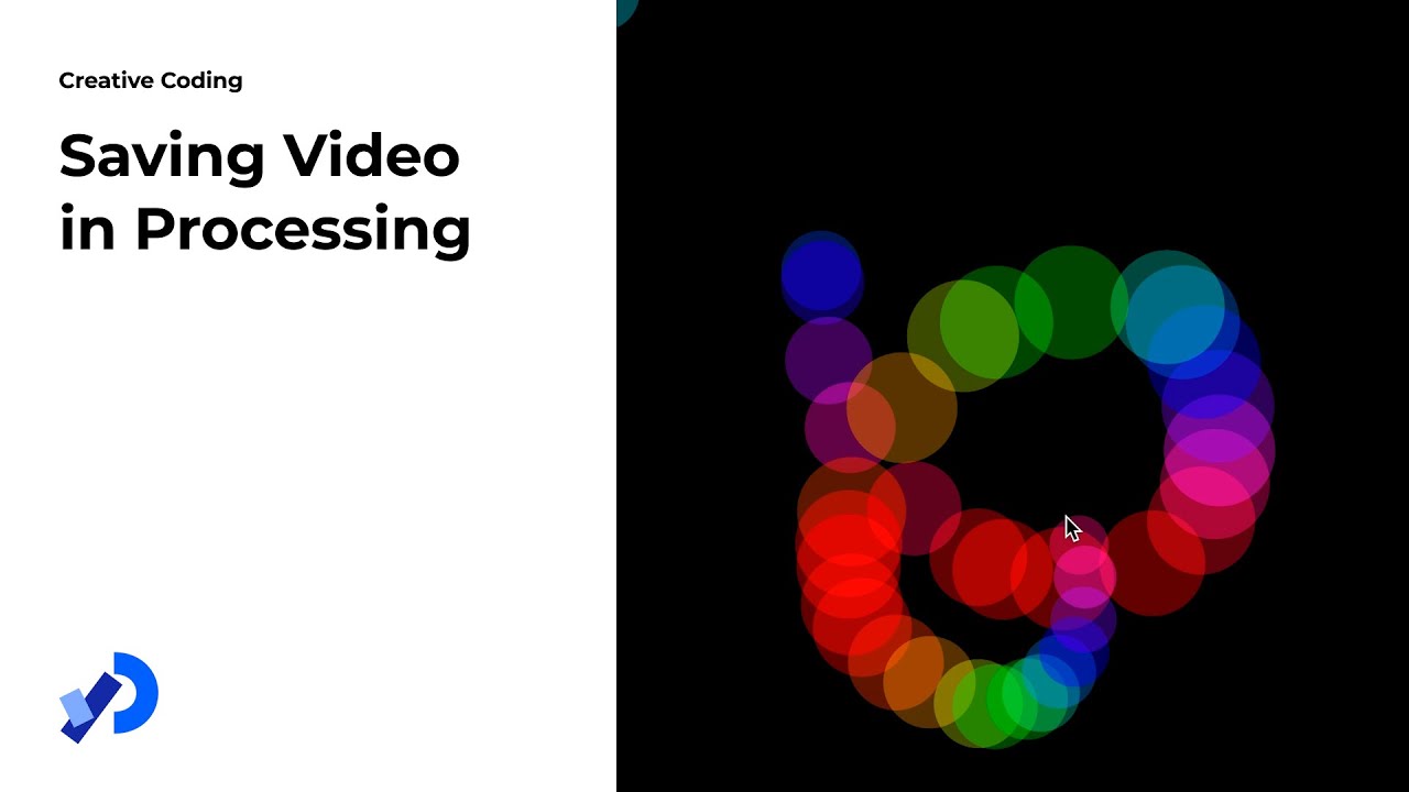 Saving Video in Processing