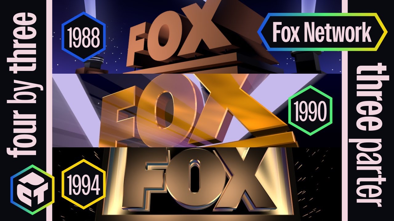 Fox Network (1988, 1990, 1994) logo remakes