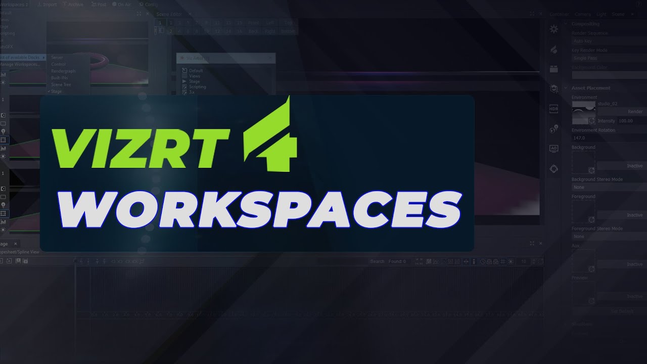 Vizrt 4 Workspaces Tutorial