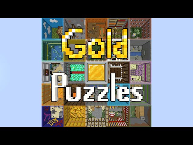 Gold Puzzles Minecraft Map