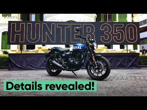 Royal Enfield Hunter 350 First look & walkaround | Specs & variant details revealed | Express Drives