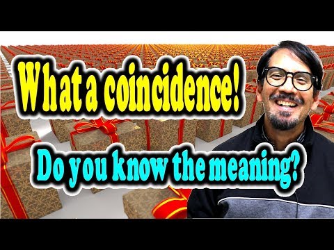 Meaning of "What a coincidence!" [ ForB English Lesson ]