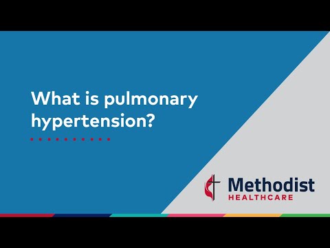 What is pulmonary hypertension?