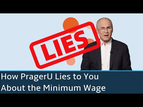 How PragerU Lies to You About the Minimum Wage