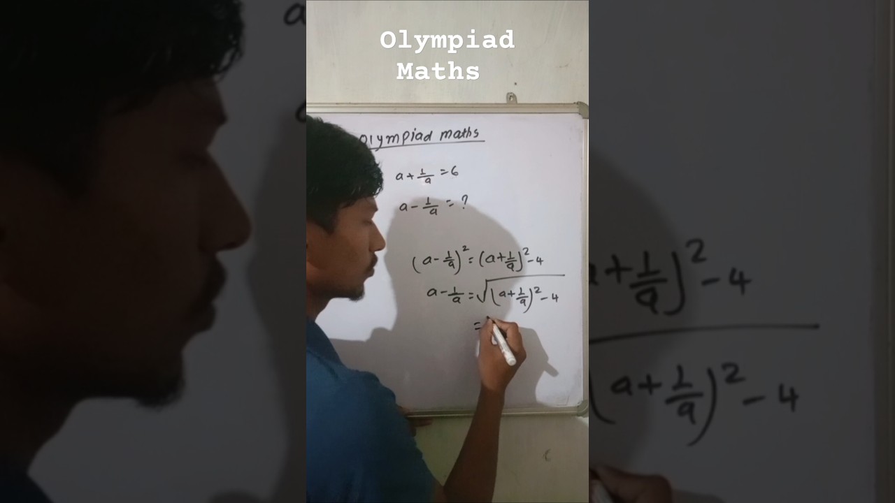 A Nice Olympiad Algebra Problem Expansion #short #Olympaid #maths #mathematics #complexmaths