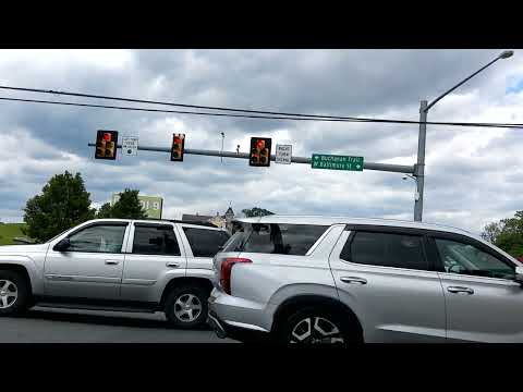 Traffic Lights in Greencastle, PA (PA 16/Baltimore St/Buchanan Trail & US 11/Antrim Way)