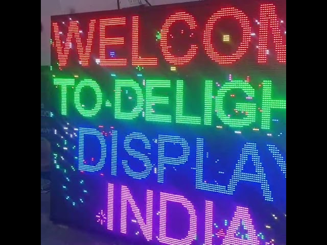 Led Scrolling Display Boards - Multicolor Led Display Board ...