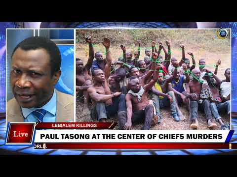 PAUL TASONG AS PRIME SUSPECT IN LEBIALEM CHIEFS INCIDENT