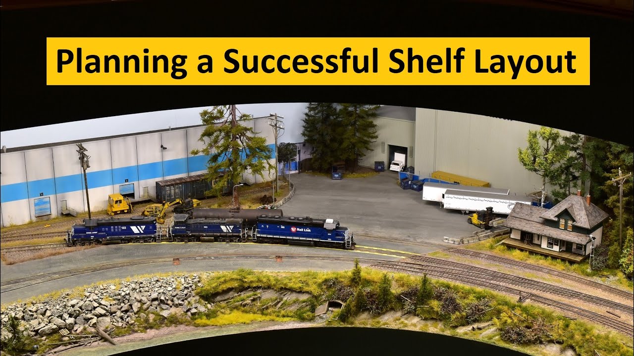 Planning a Successful Model Railroad Shelf Layout | A New Perspective | Boomer Diorama ~ # 243
