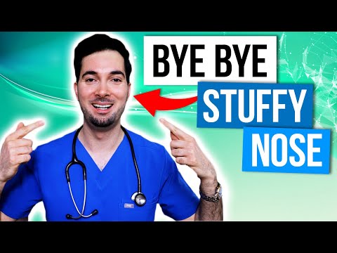 How to get rid of a stuffy nose instantly and fast