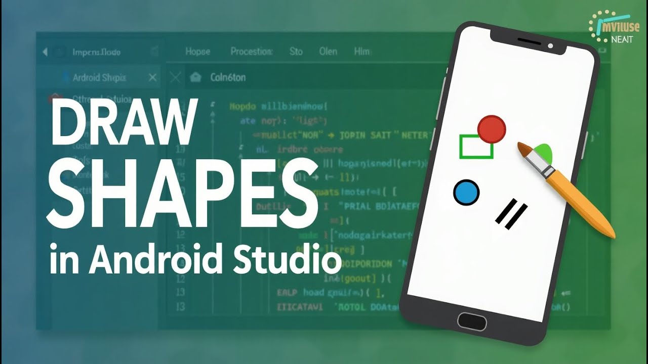 Draw Basic Graphics in Android Studio | Line, Circle, Rectangle Tutorial