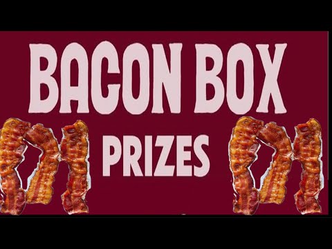 Bacon Boxes Second Chance Prizes From The New York 🗽 Lottery 🥓🥓
