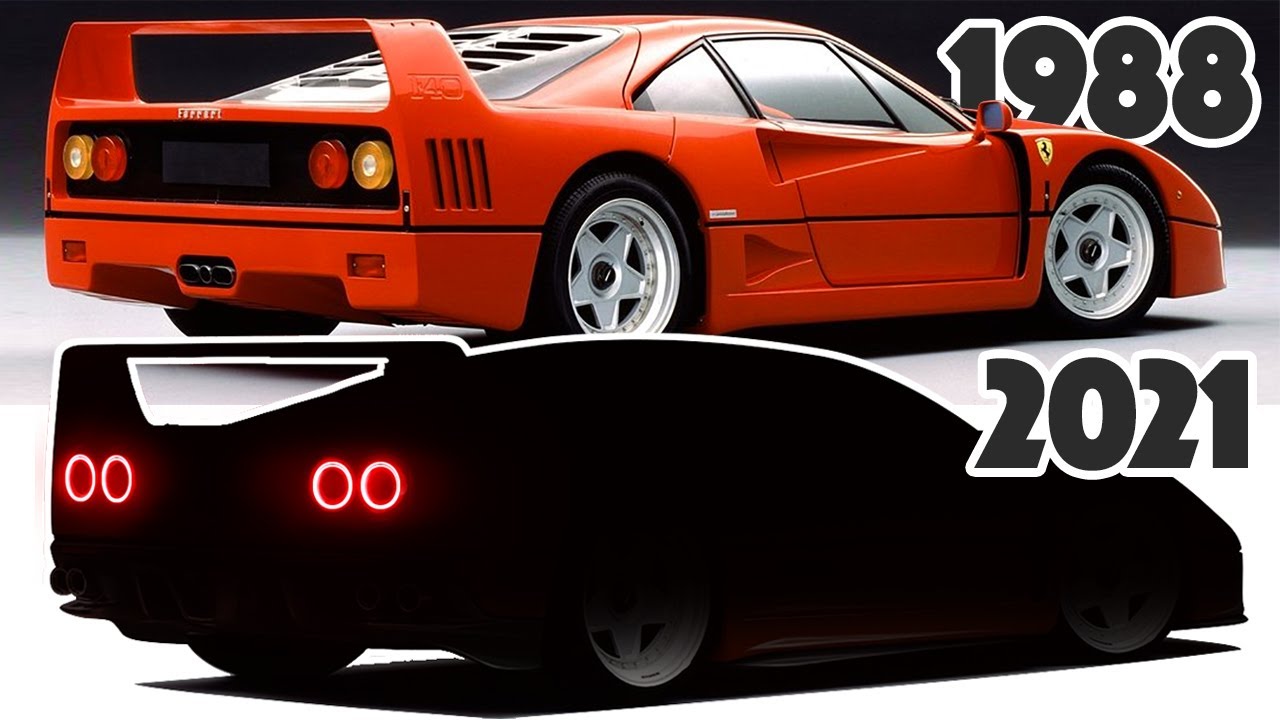 Ferrari F40 Modernized: What Would the Iconic Supercar Look Like Today ...