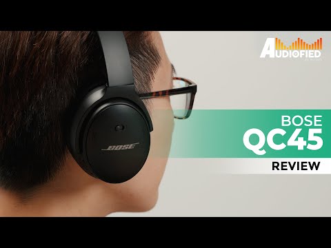 Bose QC45 Review: Are These Most COMFORTABLE ANC Headphones?