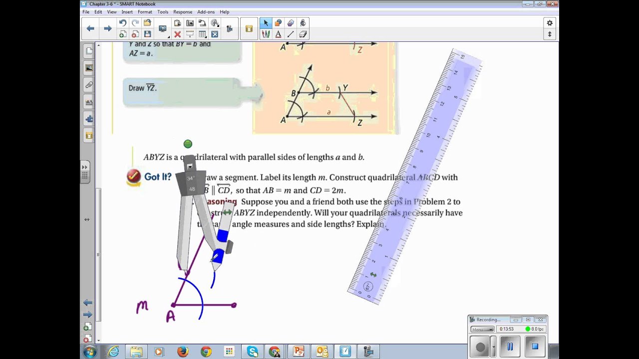 Geometry Chapter 3-6 Constructing Parallel and Perpendicular Lines