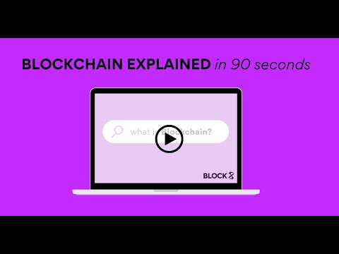 What is Blockchain? | Blockchain explained in 90 seconds | BLOCK8