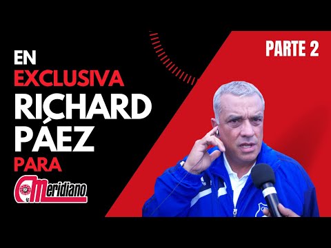 Richard Páez explicó a Meridiano por qué lleva tiempo sin dirigir (+Video)