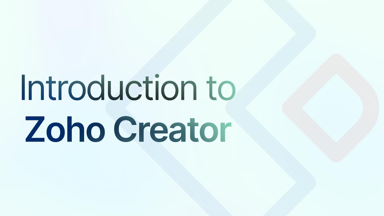 Introduction to Zoho Creator || Build Custom Apps Easily || Xponential Digital