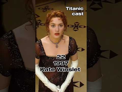 Titanic Cast then vs now | Titanic Cast then and now (1997-2024) #love #titanic #short