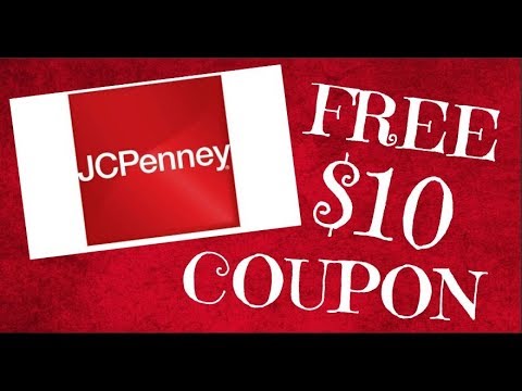 Free $10 JCPenney Coupon