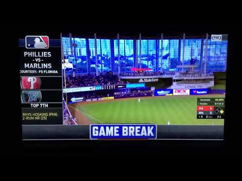 MLB on TBS Game Break Update: Phillies @ Marlins on FSFL