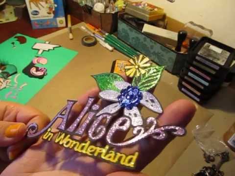 Happy Mail From MsCooperscoop & Alice In Wonderland Cricket Embellies
