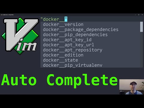 Using Vim's Built in Complete Menu for Autocompleting Words