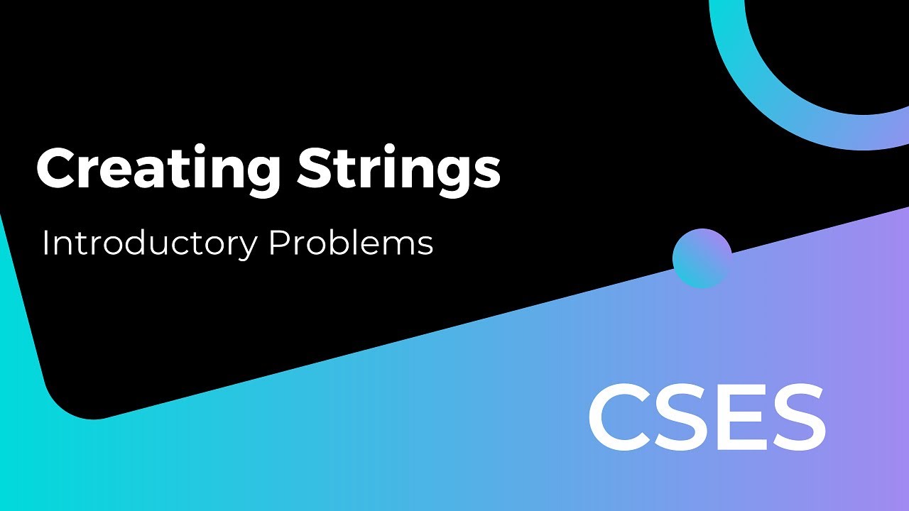 Creating Strings | Introductory Problems | CSES