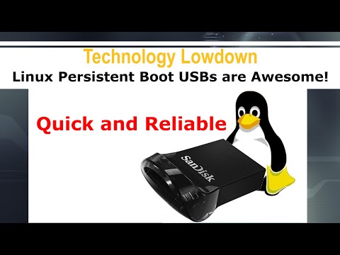 Persistent Linux Live USBs are Awesome!