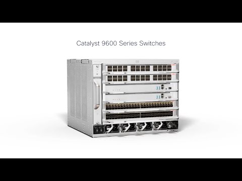 Cisco Catalyst 9600 Series: High-Performance Modular Core Switches for Enterprises