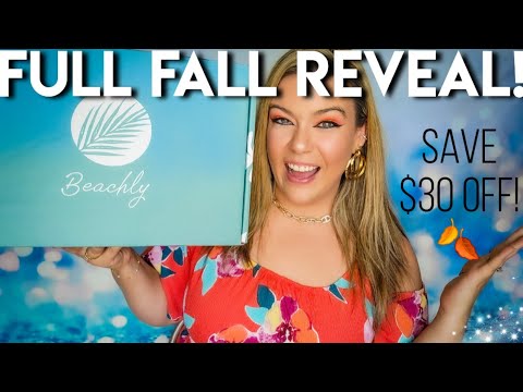 Beachly Fall 2024 Unboxing + Coupon Code | FULLY CUSTOMIZE YOUR BOX! | FALL SPOILERS