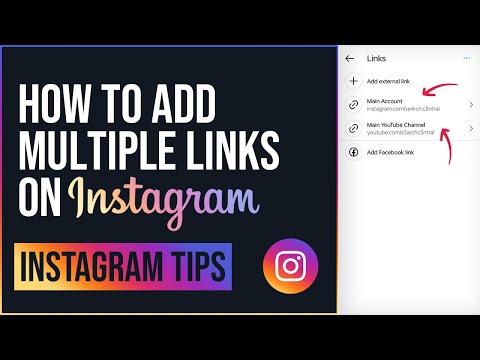 How to Add Multiple Links on Instagram (INSTAGRAM TIPS)