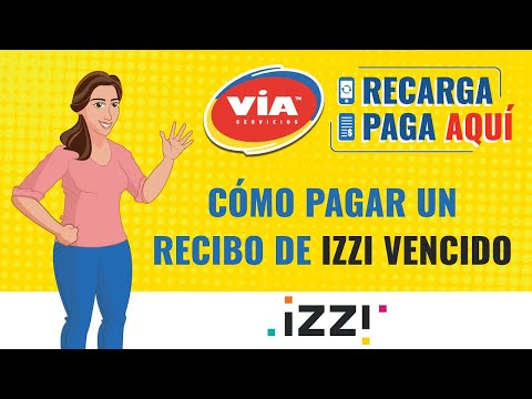Cómo realizar el pago de un recibo de IZZI Vencido