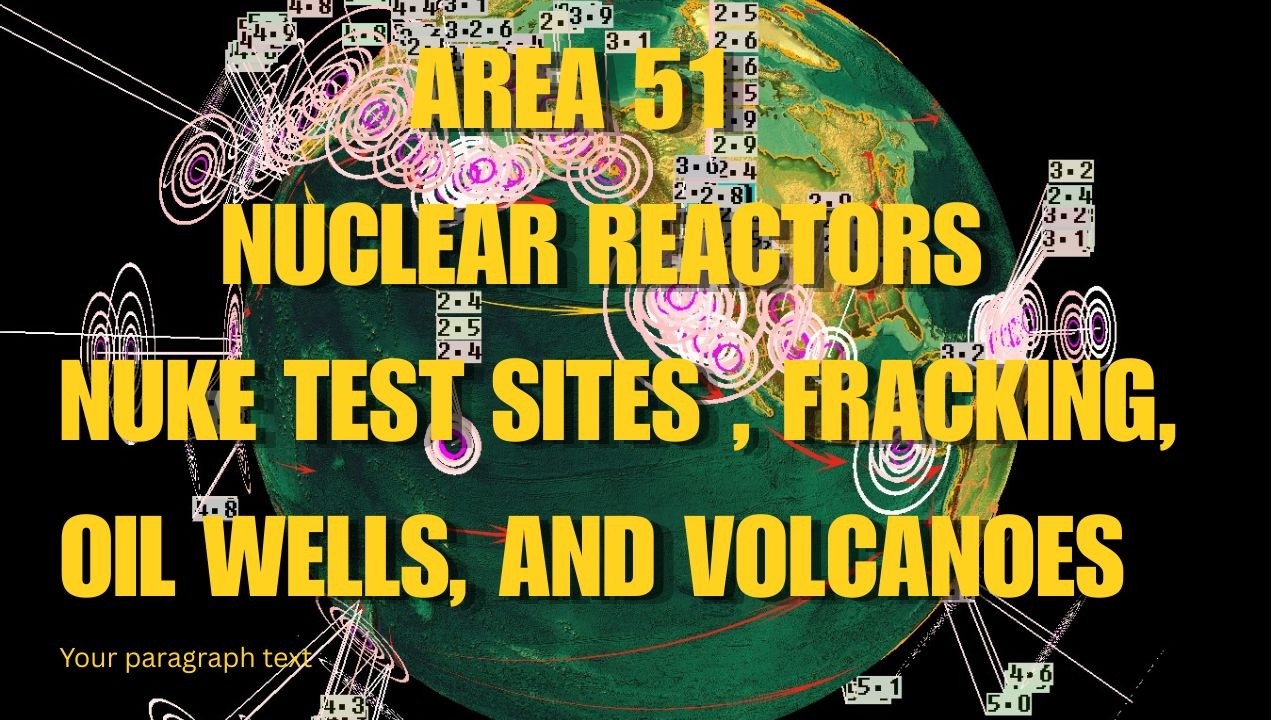 5/02/2026 -- What is going on?! USA Seismic Unrest at Area 51, Navy military bases & Nuclear plants