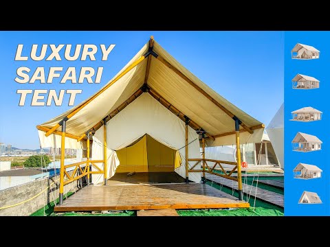 Luxury Safari Tent - One of the Most Popular Glamping Tents