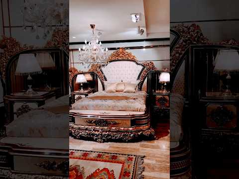 Luxury Bedroom Set with Wardrobe, Sofa Set & Dining Table | Premium Furniture Collection 2025