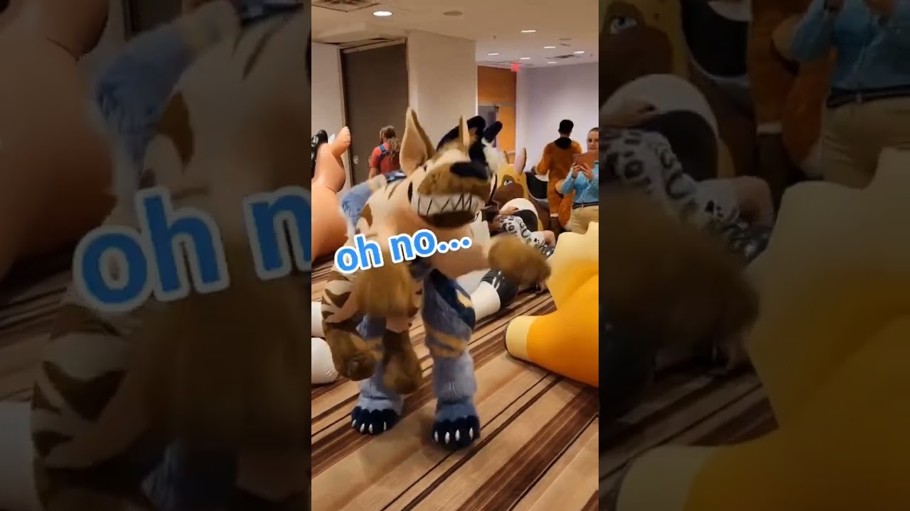 Oh no a Hyena attack 😱