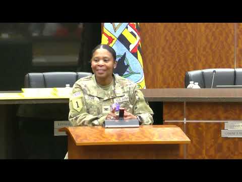 6888th Postal Battalion Gold Medal Ceremony