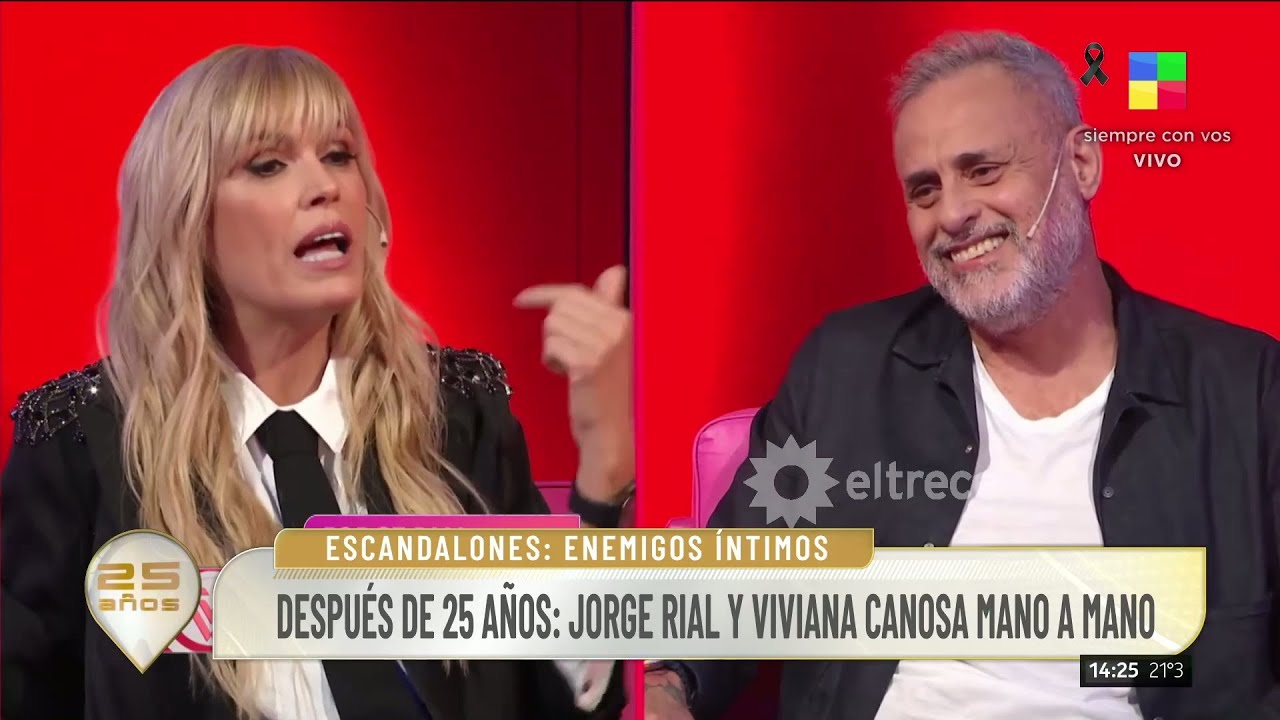Viviana Canosa y Jorge Rial, juntos después de 25 años | Pablo Layús