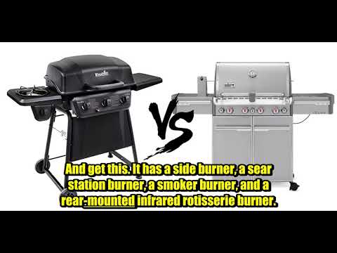 Char-Broil® Classic Series™ Convective 3-Burner Grill VS Weber Summit S-470 Grill