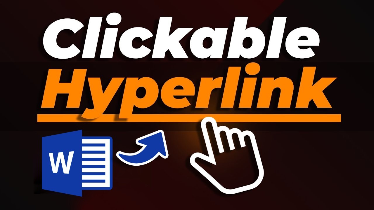 How to Hyperlink in Word: Add & Remove Clickable Links