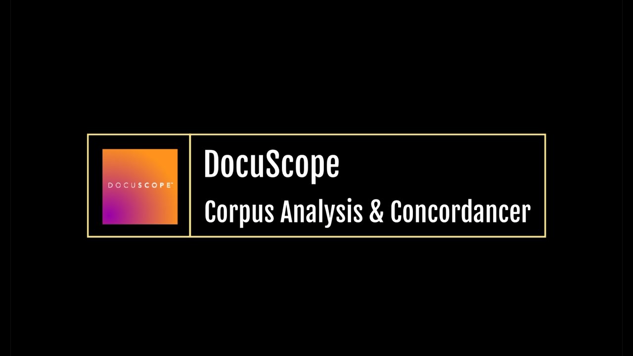 DocuScope CAC 01: Introduction
