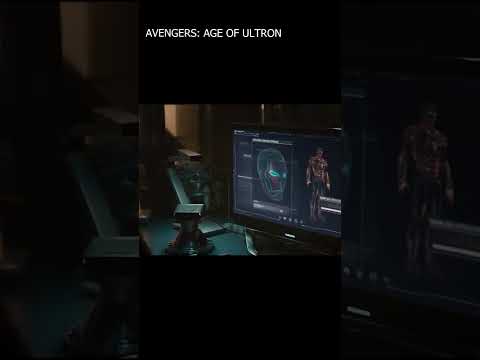 😱FRIDAY's real face in Avengers: Age of Ultron!😱 #shorts