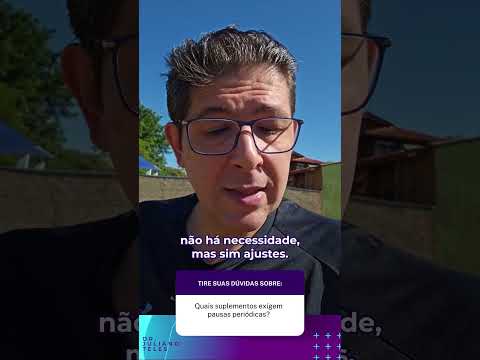 Quando ajustar ou parar os suplementos que você toma
