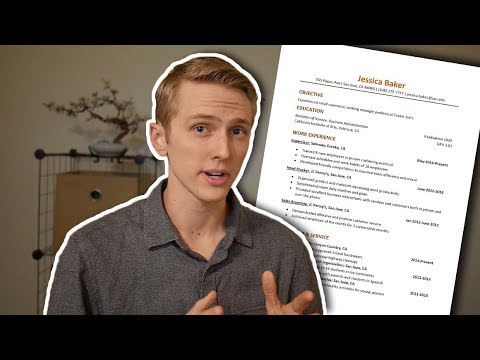 How to Write a Chronological Resume