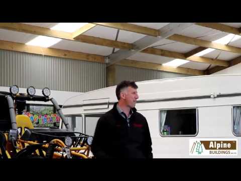 Simon keeps his lifestyle secure with a lockup Alpine workshop